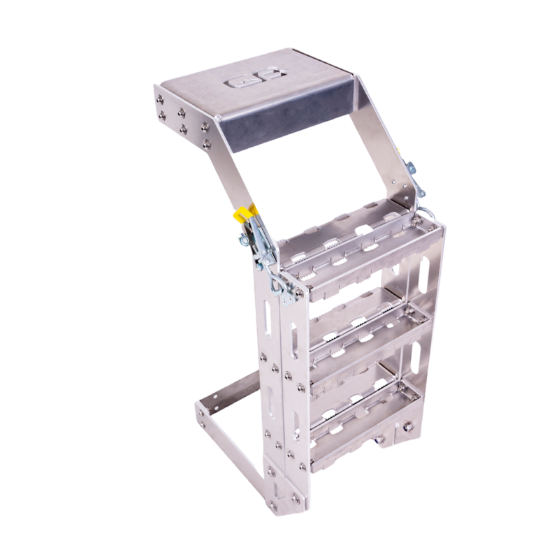 Aluminium Folding Canopy Ladder – Contour Built